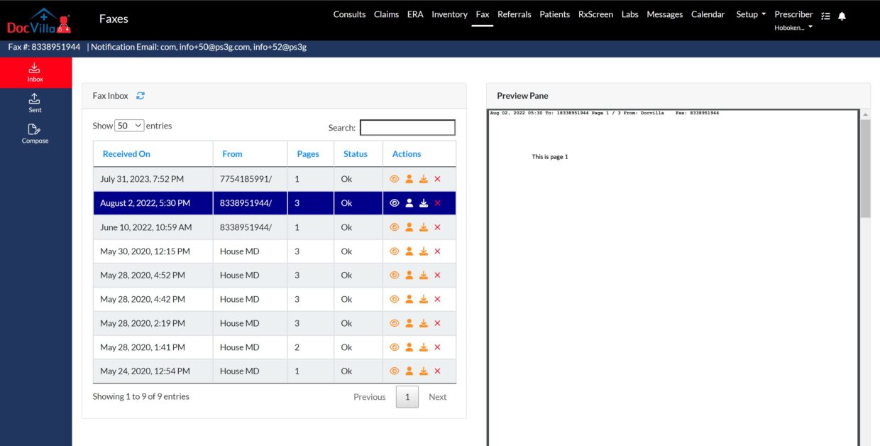 Best Occupational Therapy EHR EMR Software - DocVilla